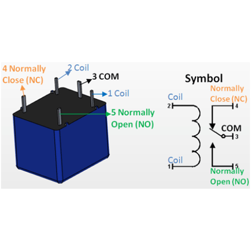 1 channel 5v Relay Module without Optocoupler
