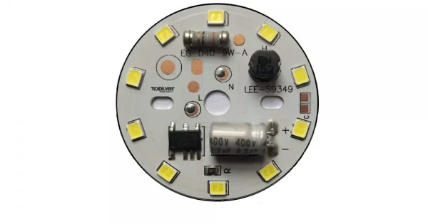 9W Alpha LED DOB PCB Bulb Cool White Direct on Board