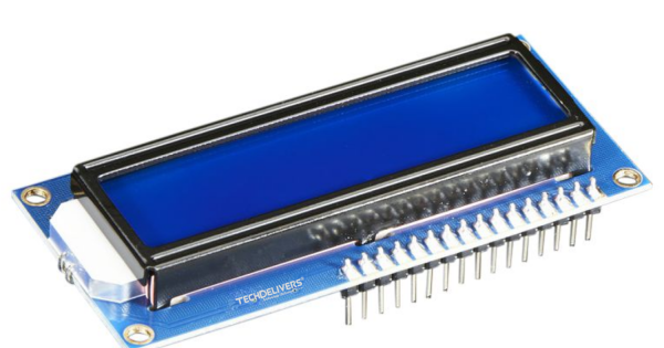 LCD 16X2 Alphanumeric Display - BLUE Backlight