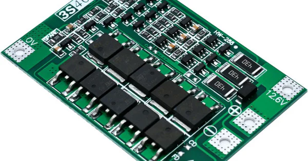 3S BMS 40A Li‑ion 18650 Battery Protection Board – 12.6V Charger PCB ...