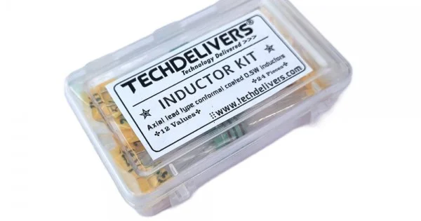 Inductor Assorted Kit 12-Values 24-Pieces