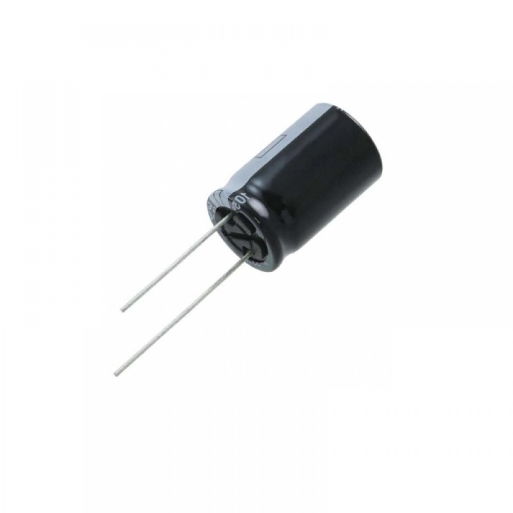 10 μF Radial Electrolytic Capacitor