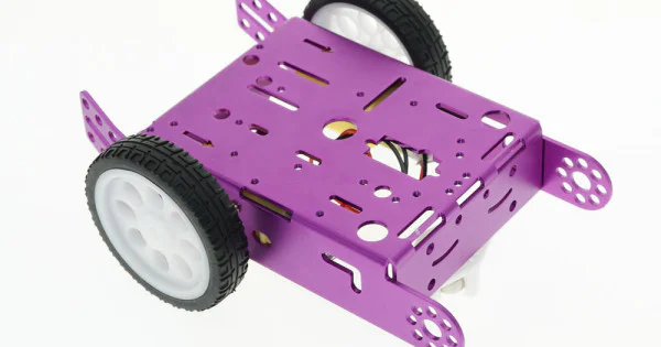 Aluminum Alloy Robot Car Chassis Platform – DIY Smart Robotics Kit