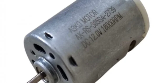 12V DC Motor 18000RPM - High Speed Motor for Robotics