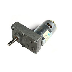 Square Metal Gear Motor 100 rpm 12v DC High Torque