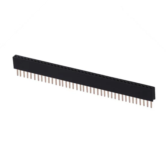Female Header - Berg Strip - Straight 40-pin