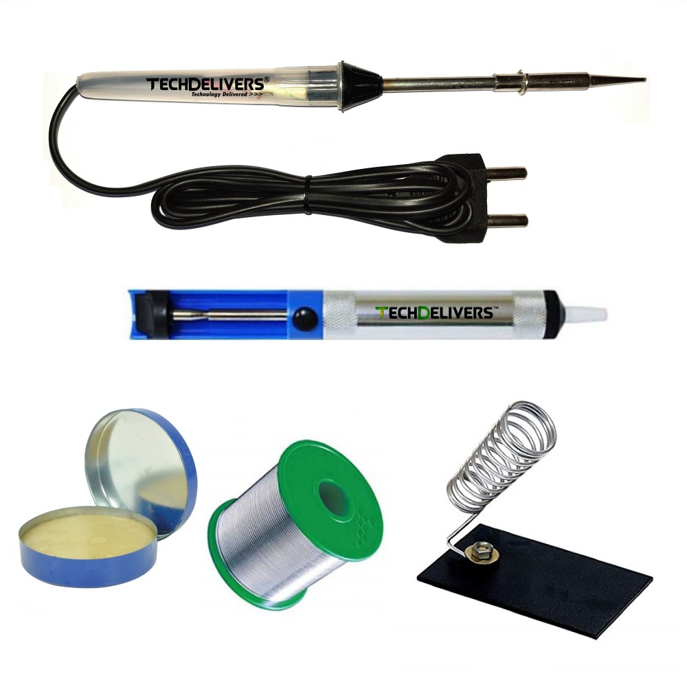 Solder Iron 15w Kit Desoldering Pump Soldering Wire Reel Soldering ...