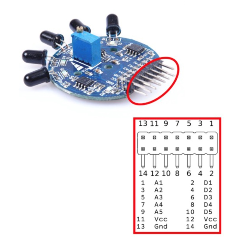 Flame Sensor infrared Receiver Ignition source detection module